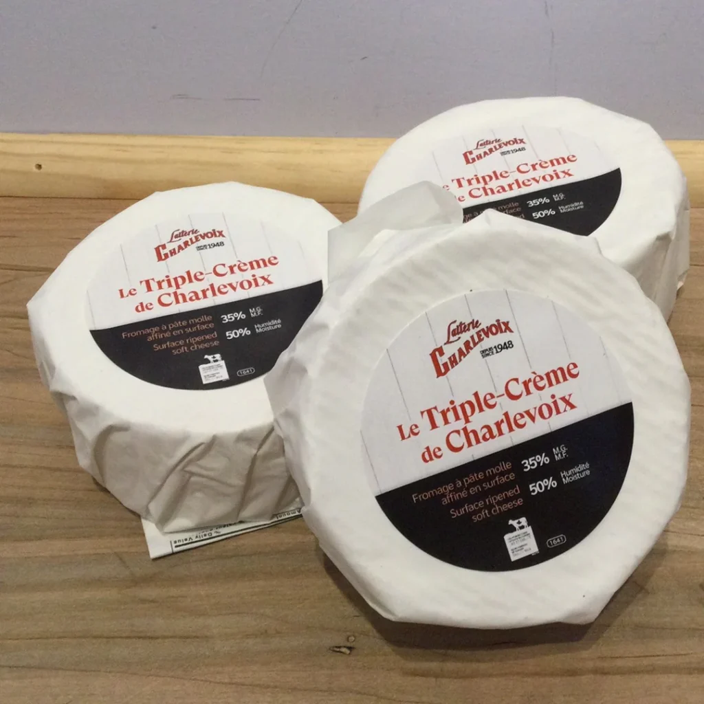 Triple-Crème De Charlevoix – International Cheese Inc.